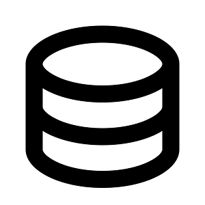 Database icon. Free download transparent .PNG | Creazilla