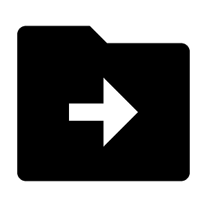 Folder-transfer icon. Free download transparent .PNG | Creazilla