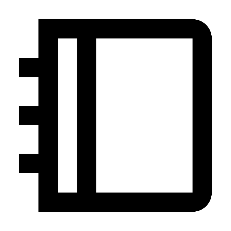 Booklet icon. Free download transparent .PNG | Creazilla