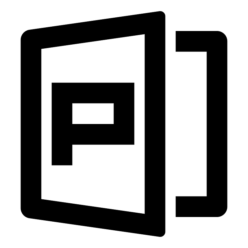 File-ppt icon. Free download transparent .PNG | Creazilla