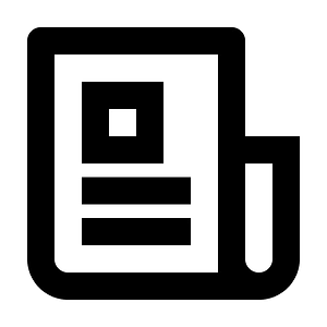 Newspaper icon. Free download transparent .PNG | Creazilla