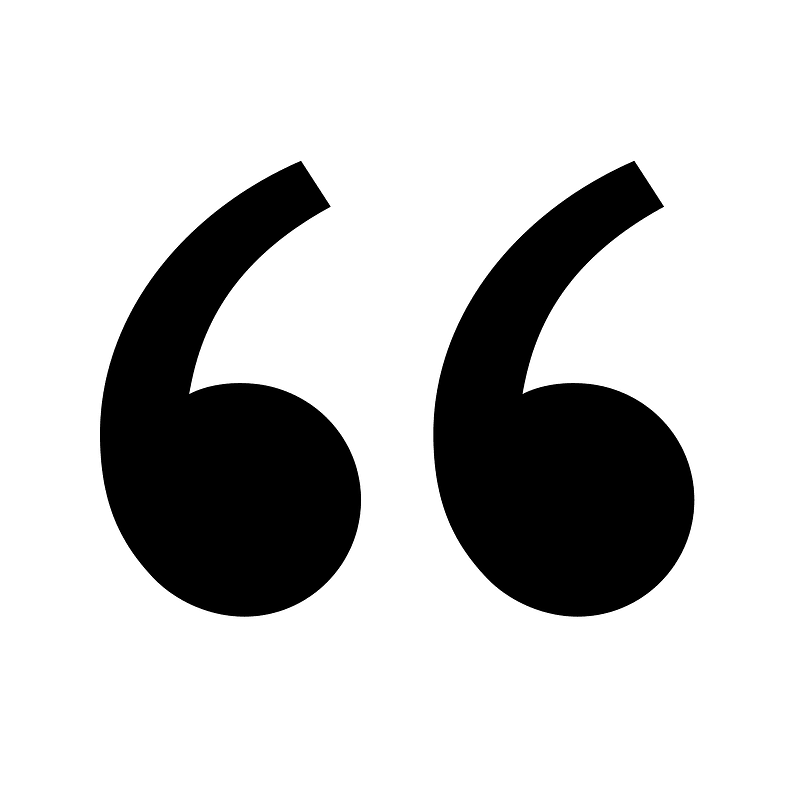 Double-quotes-l icon. Free download transparent .PNG | Creazilla