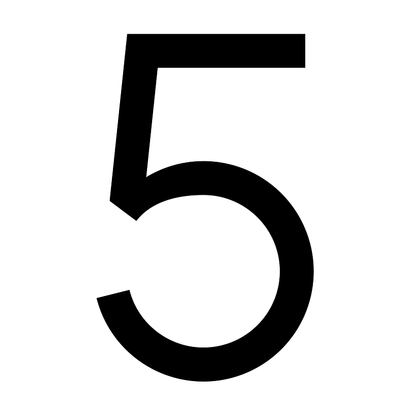 Number icon. Free download transparent .PNG | Creazilla