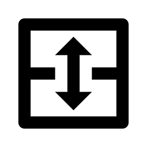 Split-cells-vertical icon. Free download transparent .PNG | Creazilla