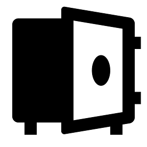 Safe icon. Free download transparent .PNG | Creazilla