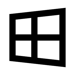 Windows icon. Free download transparent .PNG | Creazilla