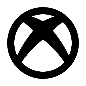 Xbox Logo Black And White Png