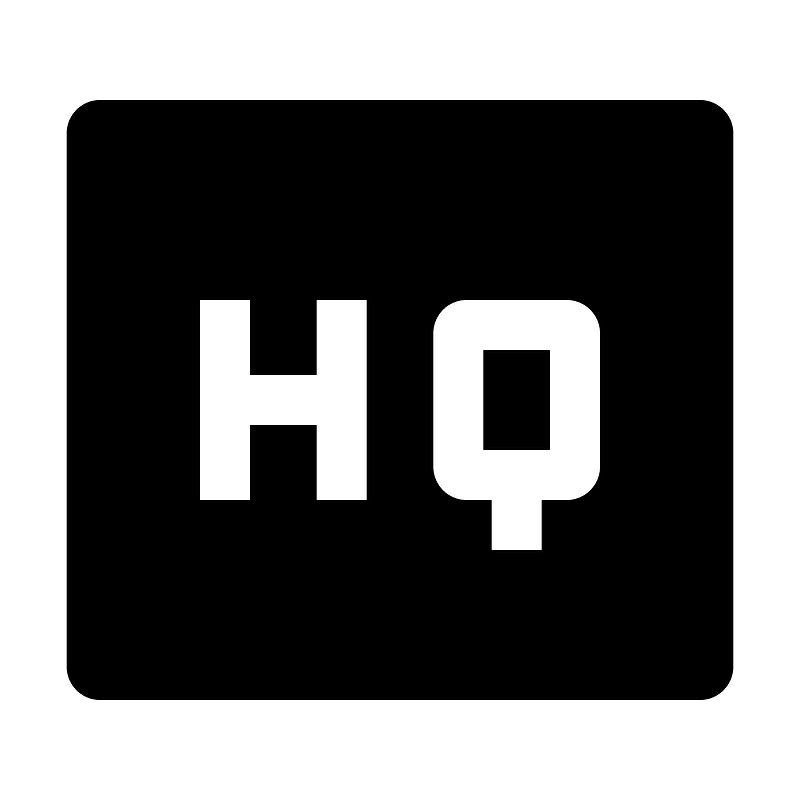 Hq icon. Free download transparent .PNG | Creazilla