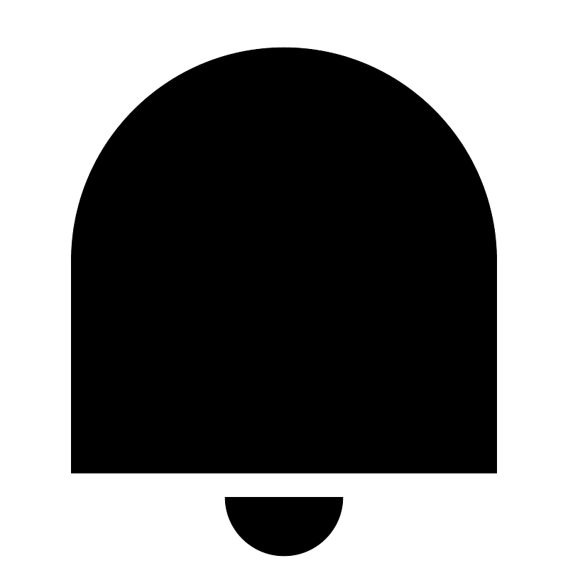 Notification icon. Free download transparent .PNG | Creazilla