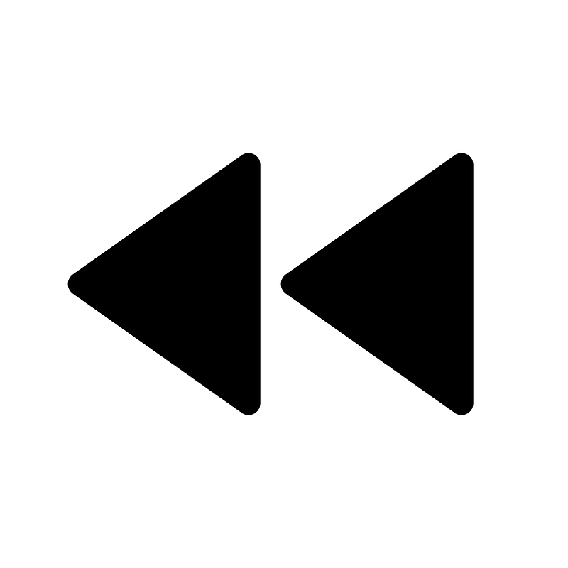 Rewind-mini icon. Free download transparent .PNG | Creazilla