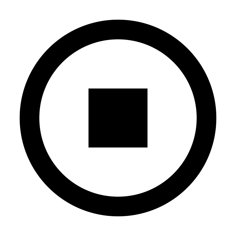 Stop-circle icon. Free download transparent .PNG | Creazilla