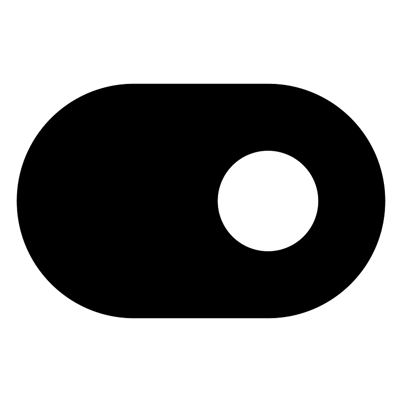 Toggle - Free vector icons on creazilla.com