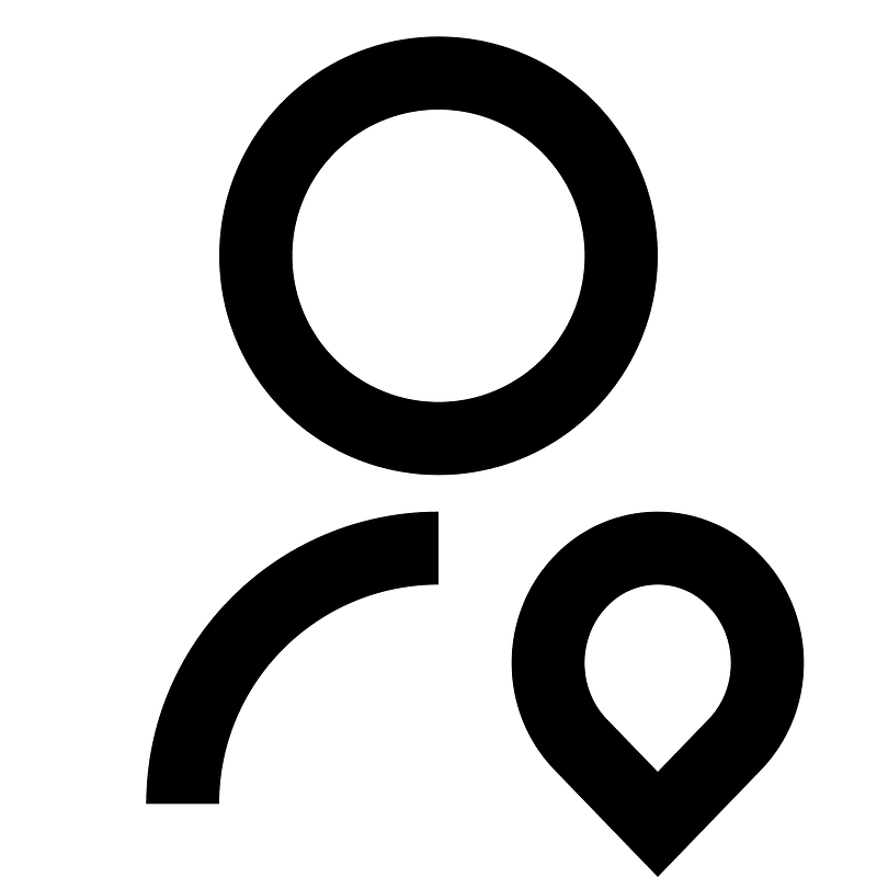 User-location icon. Free download transparent .PNG | Creazilla