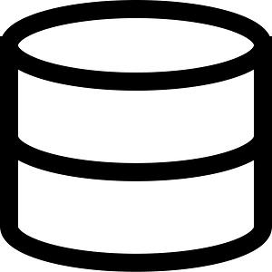 Database icon. Free download transparent .PNG | Creazilla