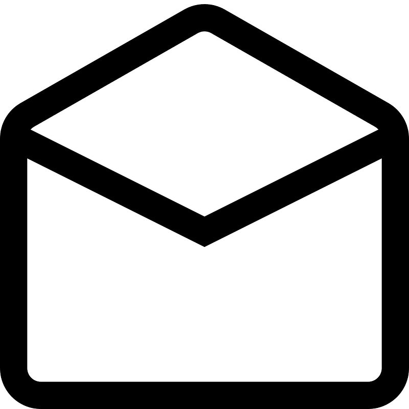 Envelope-open icon. Free download transparent .PNG | Creazilla