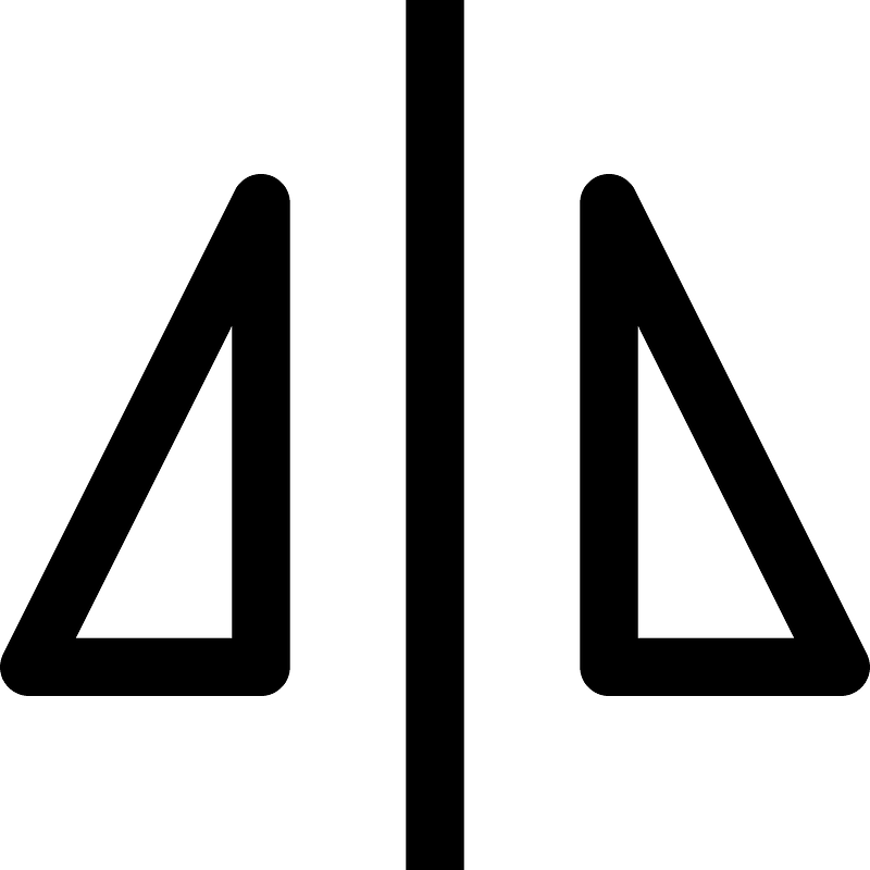 Flip-vertical icon. Free download transparent .PNG | Creazilla