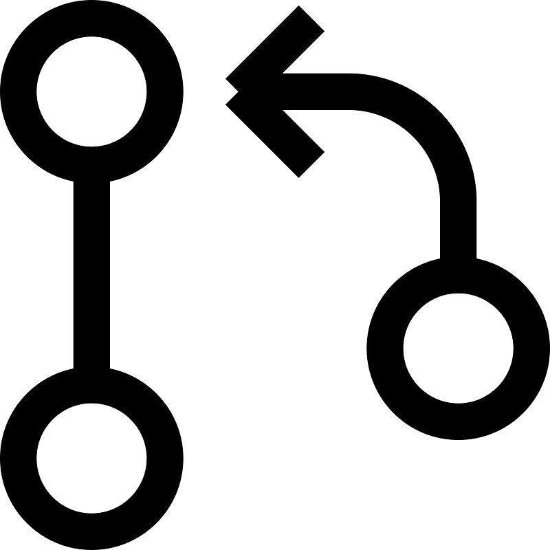 Git-pull icon. Free download transparent .PNG | Creazilla