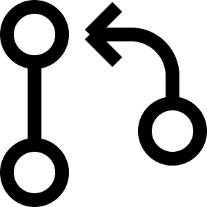 Git-pull icon. Free download transparent .PNG | Creazilla