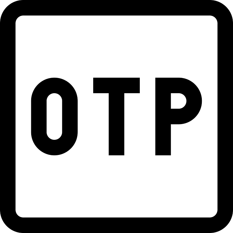 Otp - Free vector icons on creazilla.com