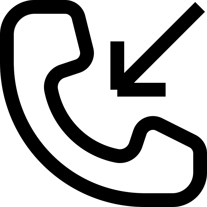 Phonecall-receive icon. Free download transparent .PNG | Creazilla