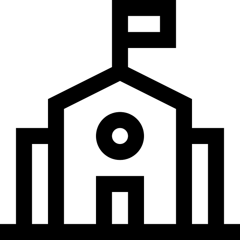 School icon. Free download transparent .PNG | Creazilla