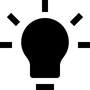 Bulb-on icon. Free download transparent .PNG | Creazilla