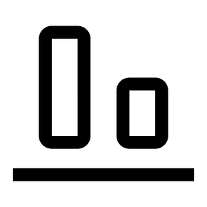 Block-align-vertically icon. Free download transparent .PNG | Creazilla