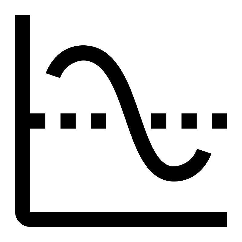 Chart--average icon. Free download transparent .PNG | Creazilla