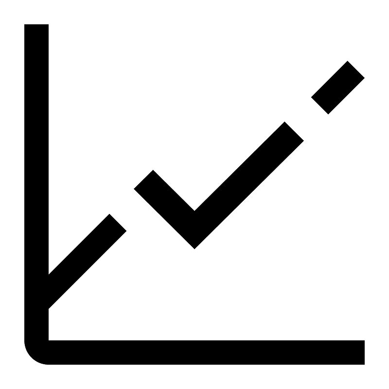 Chart--evaluation icon. Free download transparent .PNG | Creazilla