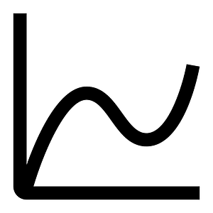 Chart--line-smooth icon. Free download transparent .PNG | Creazilla