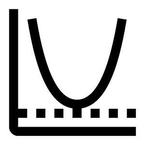 Chart--minimum icon. Free download transparent .PNG | Creazilla