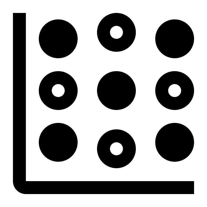 Chart--point icon. Free download transparent .PNG | Creazilla