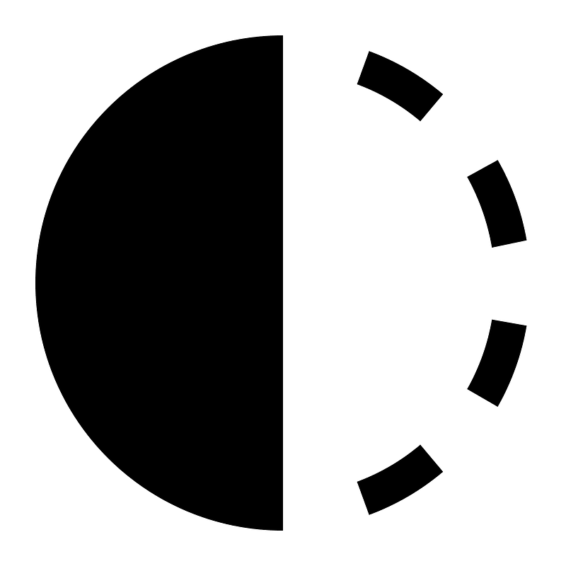 Incomplete icon. Free download transparent .PNG | Creazilla