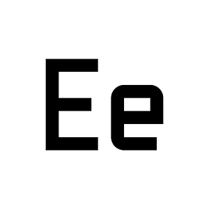 Letter--Ee icon. Free download transparent .PNG | Creazilla