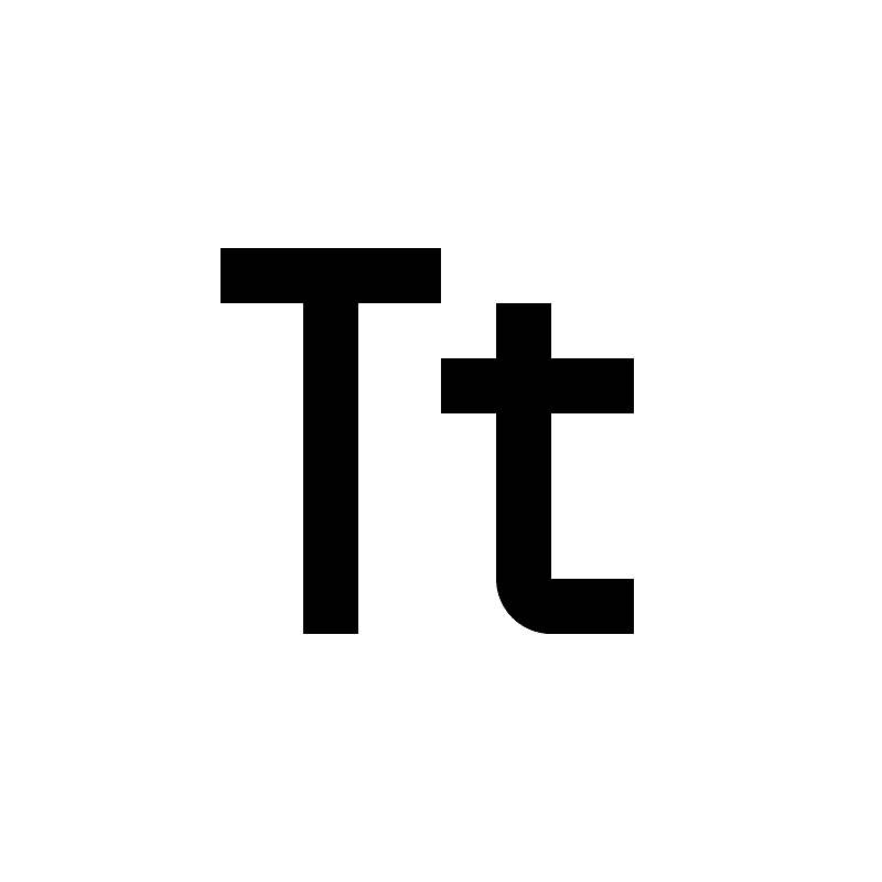 Letter--Tt icon. Free download transparent .PNG | Creazilla