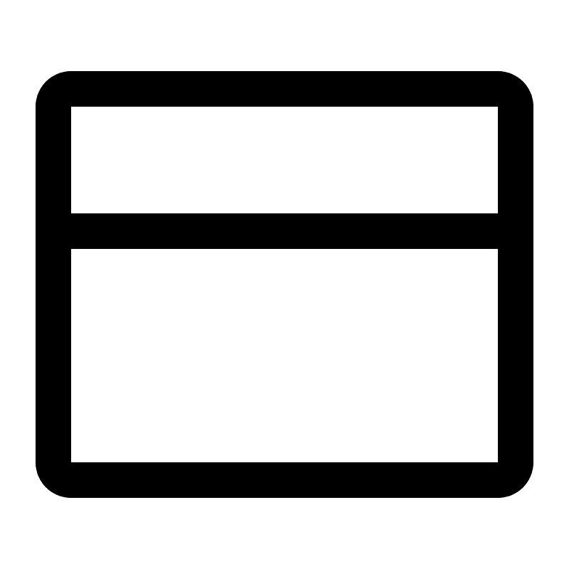 Open-panel--top icon. Free download transparent .PNG | Creazilla