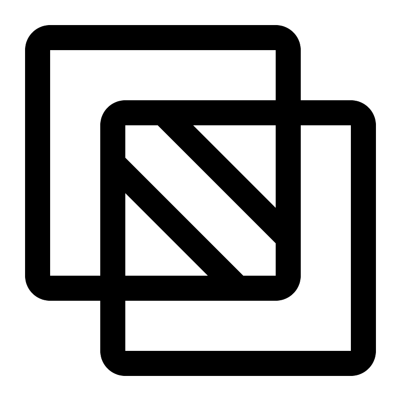 Overlay icon. Free download transparent .PNG | Creazilla