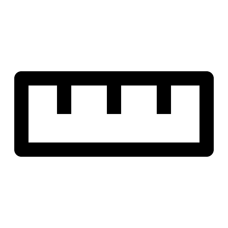 Ruler icon. Free download transparent .PNG | Creazilla