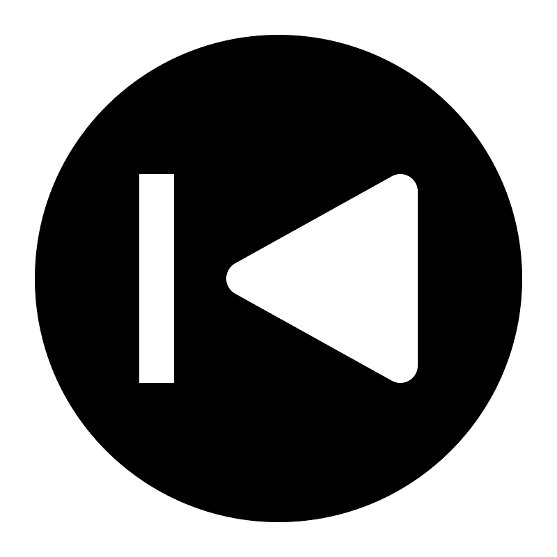 Skip--back--solid--filled icon. Free download transparent .PNG | Creazilla