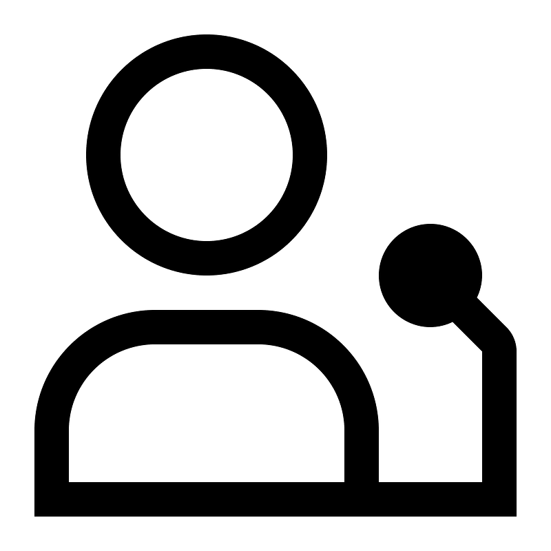 User--speaker icon. Free download transparent .PNG | Creazilla