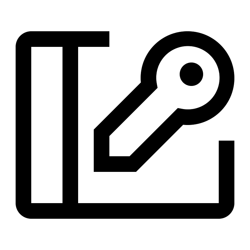 Virtual-column--key icon. Free download transparent .PNG | Creazilla