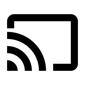 Cast icon. Free download transparent .PNG | Creazilla