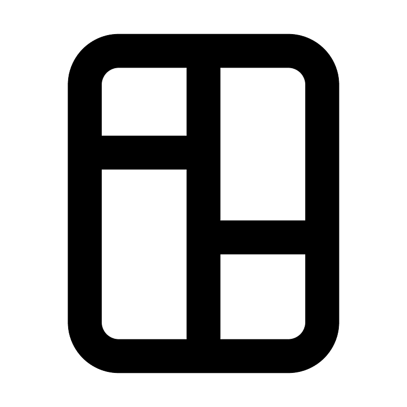 Collage icon. Free download transparent .PNG | Creazilla