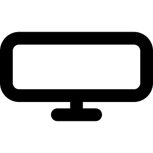 Screen-wide - Free vector icons on creazilla.com