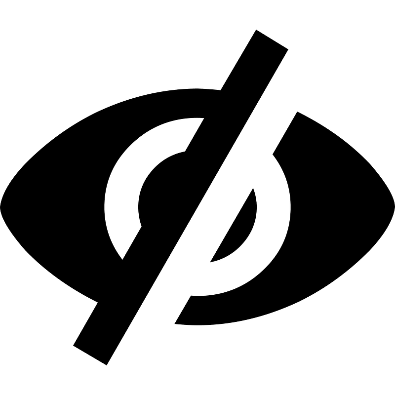 Eye closed icon. Free download transparent .PNG | Creazilla