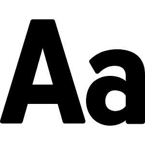 Font-size icon. Free download transparent .PNG | Creazilla