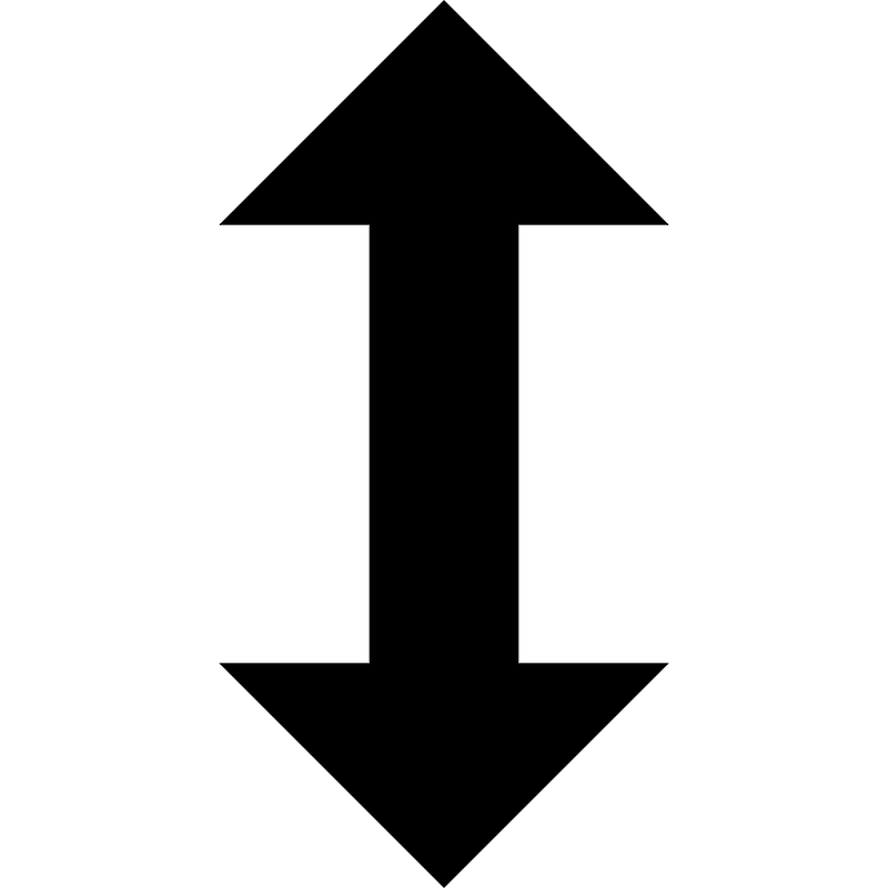 Resize vertical - Free vector icons on creazilla.com