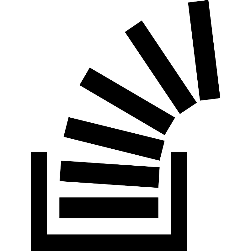 Stackoverflow icon. Free download transparent .PNG | Creazilla