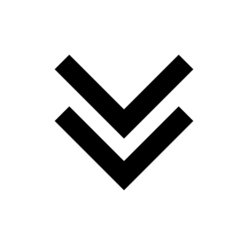 Chevrons-bottom icon. Free download transparent .PNG | Creazilla