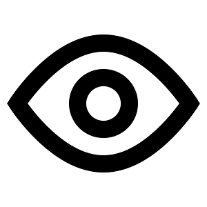 Eye icon. Free download transparent .PNG | Creazilla